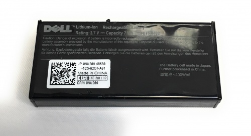 DELL POWEREDGE FR463 NU209 U8735 XJ547 P9110 PERC 5i 6i RAID BATTERY 3 ...