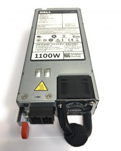 New Dell PowerEdge R720 R820 1100W DC Power Supply Y1MGX 0Y1MGX E1100D ...